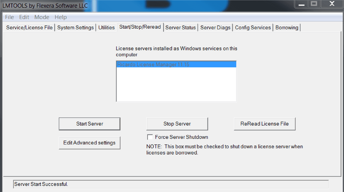 Updating to License Manager 11.15 | Software releases | Realis Simulation
